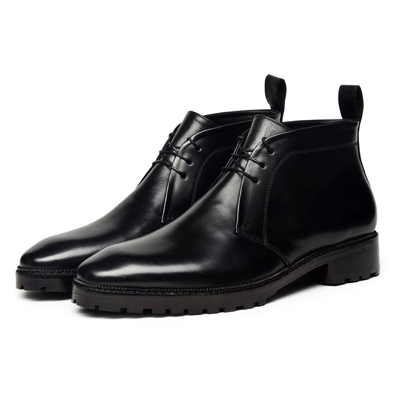 Italian Leather Dress Boots |Men's Lace up Boots | Zipper Boots | Lethato